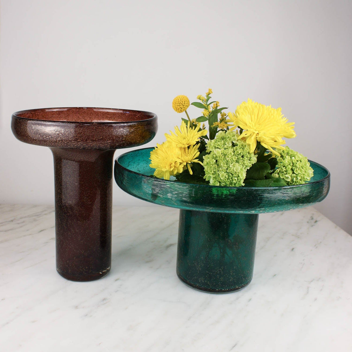Phoebe Glass Vase, Green Large – Shop at Maison