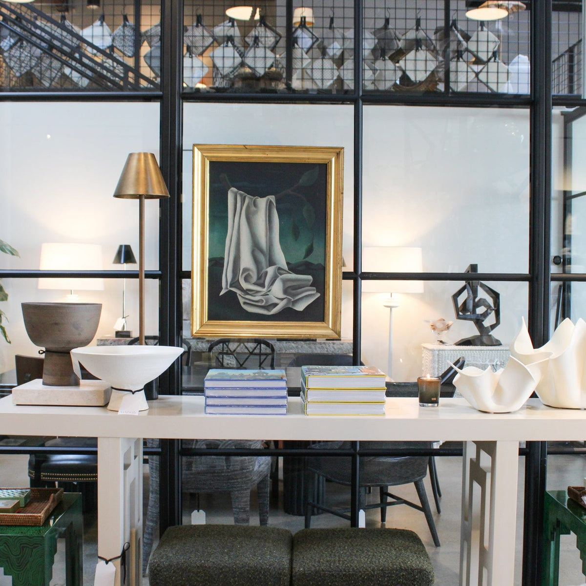 Drape Oil Painting in Gilt Frame – Shop at Maison